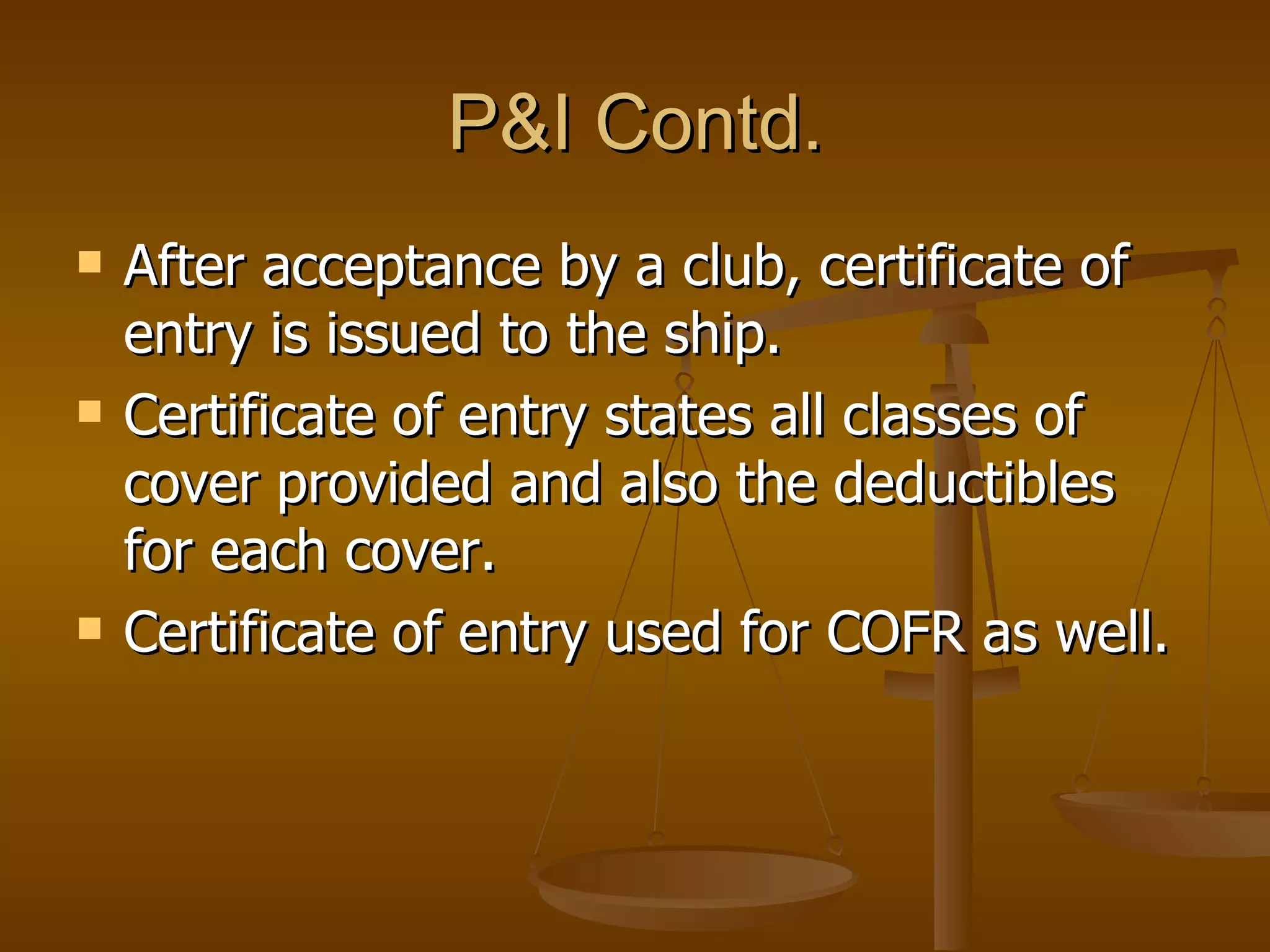 Marine insurance | PPT