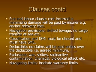Marine insurance | PPT