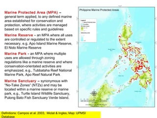 Marine Reserves in the Philippines: Challenges, Success and ...