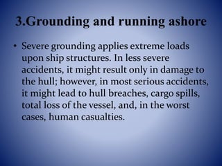 Marine accidents | PPTX