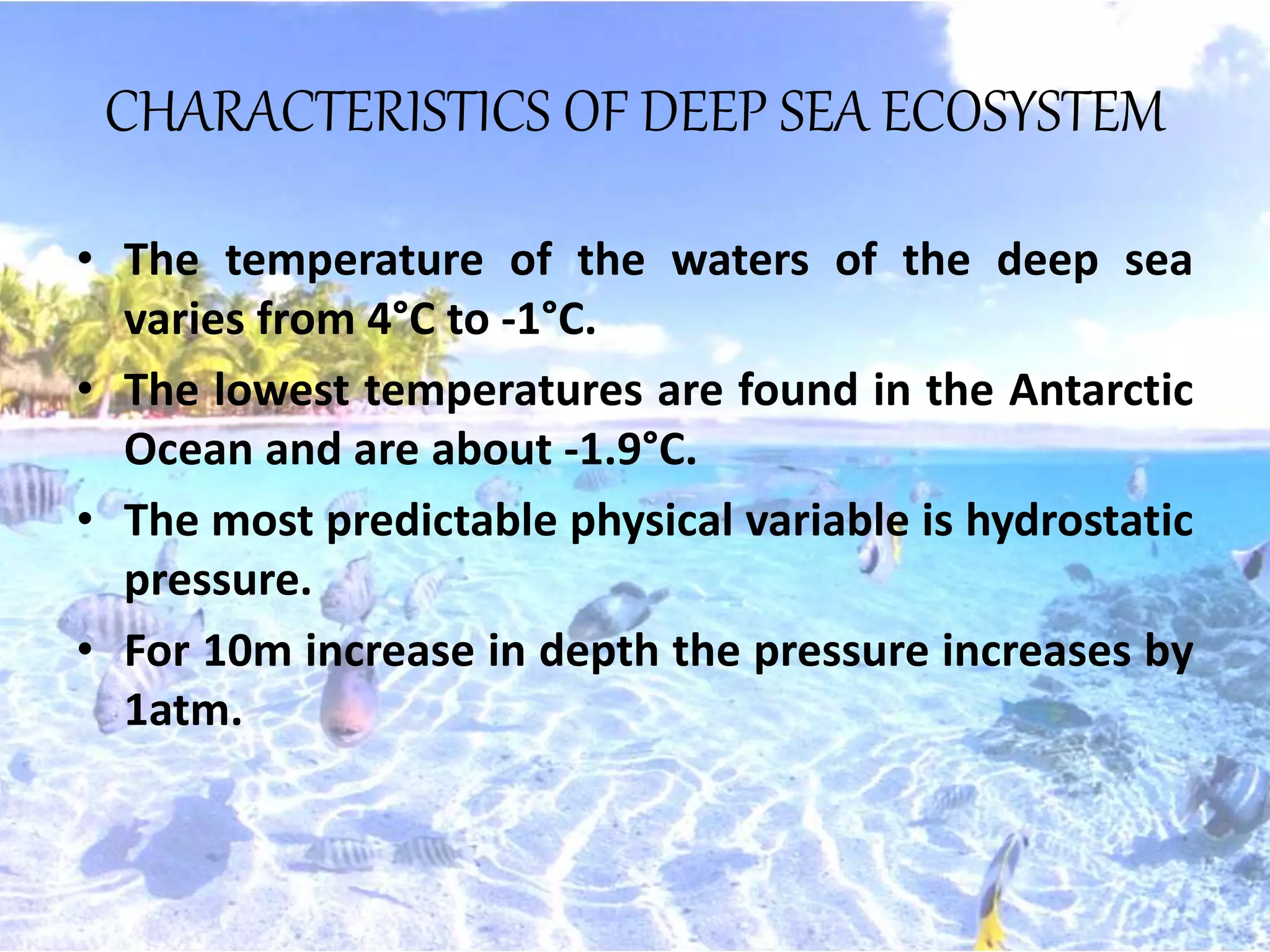 Marine and coastal ecosystems | PPTX