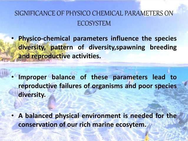 Marine and coastal ecosystems | PPTX