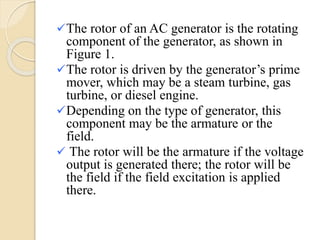 PArts and Principle of AC Generator | PPT