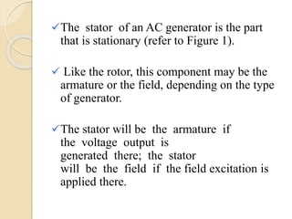 PArts and Principle of AC Generator | PPT