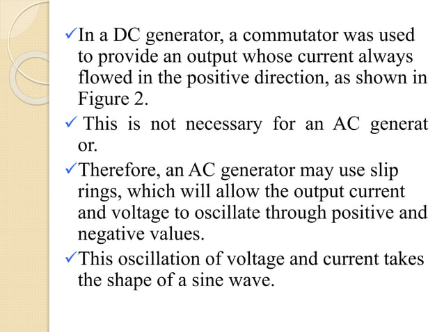 PArts and Principle of AC Generator | PPT
