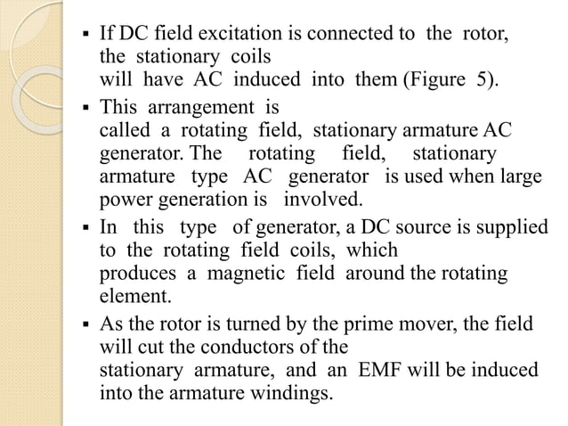 PArts and Principle of AC Generator | PPT