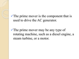 PArts and Principle of AC Generator | PPT