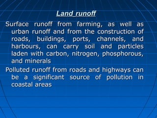 Marine based sources of pollution | PPT