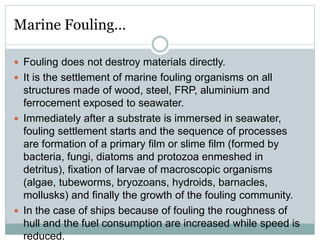 Marine bio deterioration | PPT