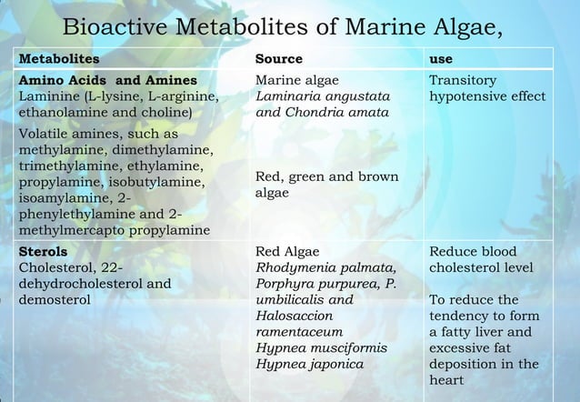 Marine bioactive compounds | PDF | Chemistry | Science