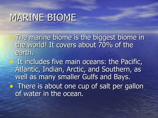 Marine biomeorig | PPT