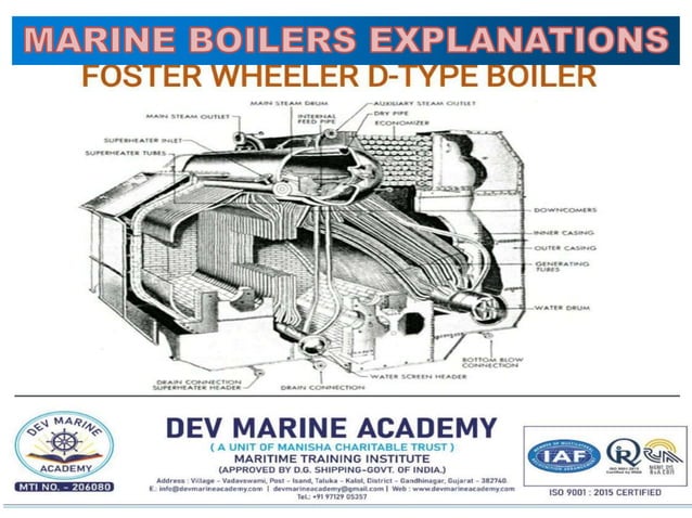 Marine Boilers and steam engineering .pptx | Physics | Science