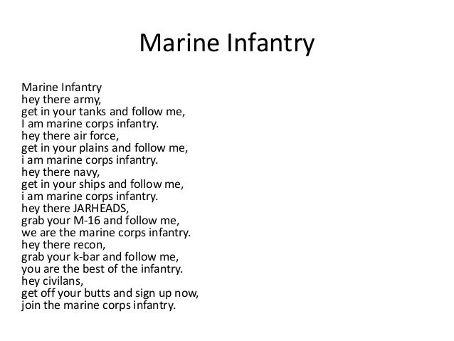 Marine cadence
