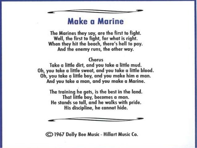 Marine cadence