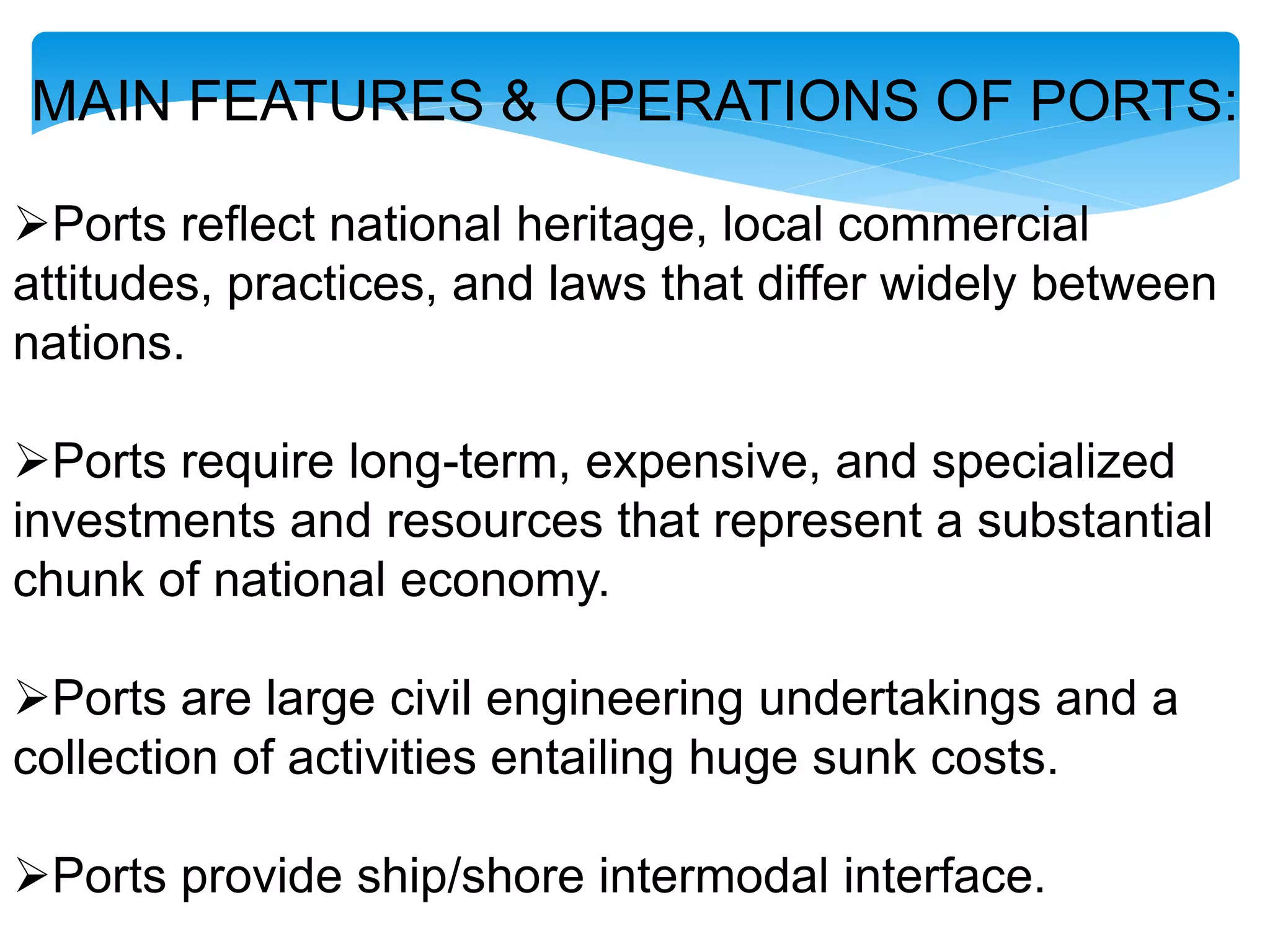 marine cargo handling system and machines | PPTX