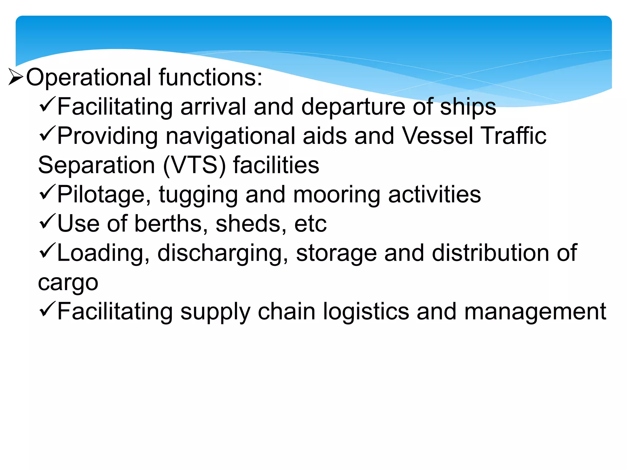 marine cargo handling system and machines | PPTX