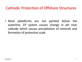 Marine cathodic protection. | PPTX