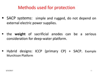 Marine cathodic protection. | PPT