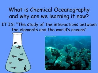 Marine chemistrynotes1011 | PPT | Chemistry | Science