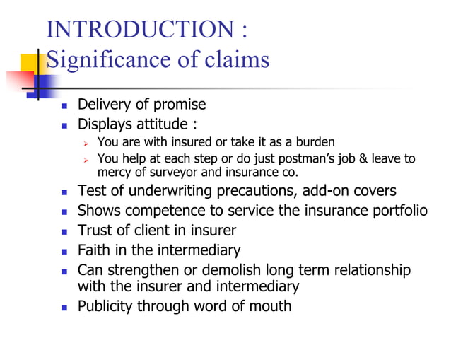 Marine Cargo insurance claims | PPTX | Motor Insurance | Insurance