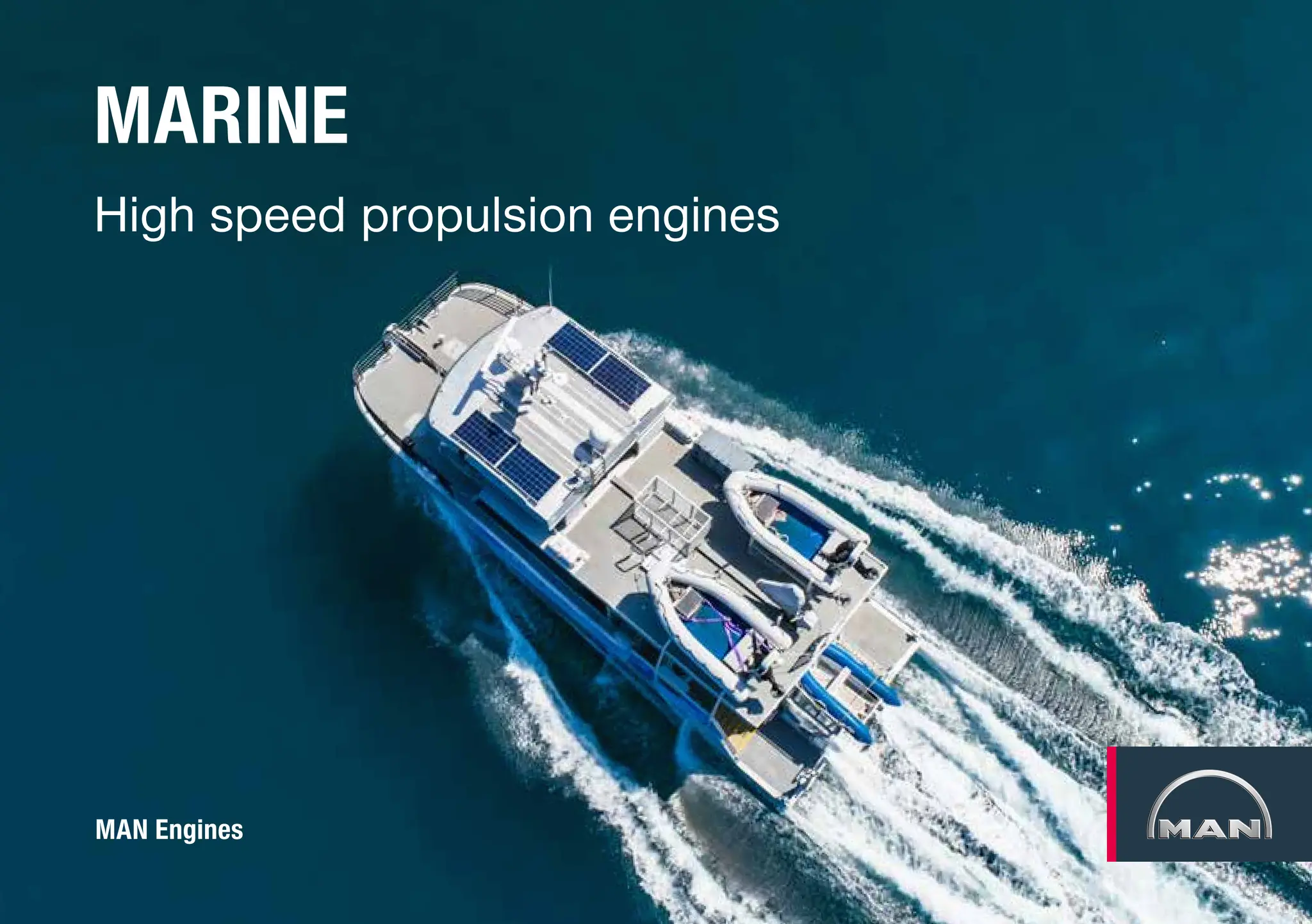 MAN Marine Commercial High speed propulsión system | PDF