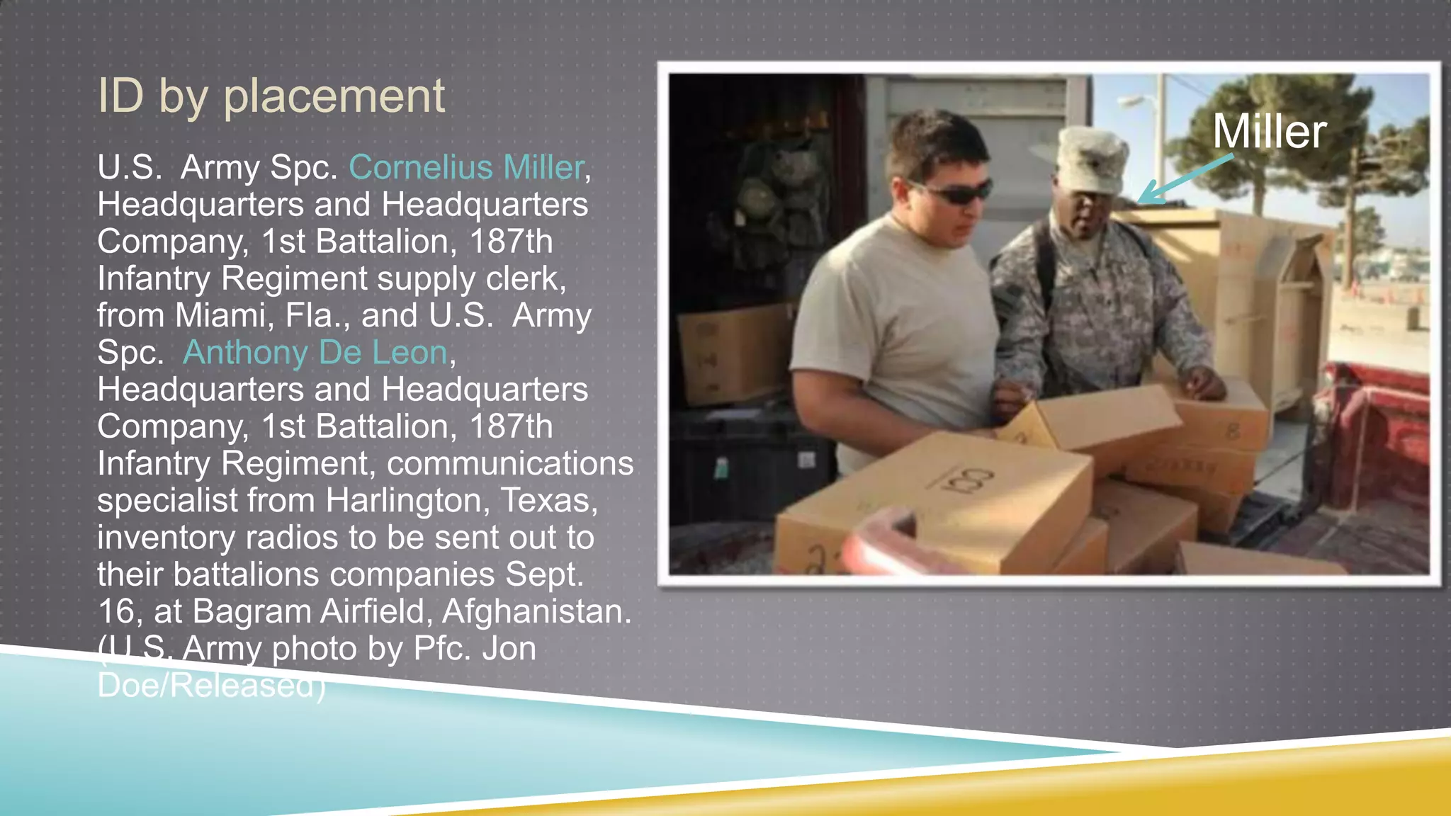 Marine Corps caption brief | PPTX