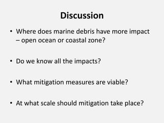 Marine debris discussion | PPT