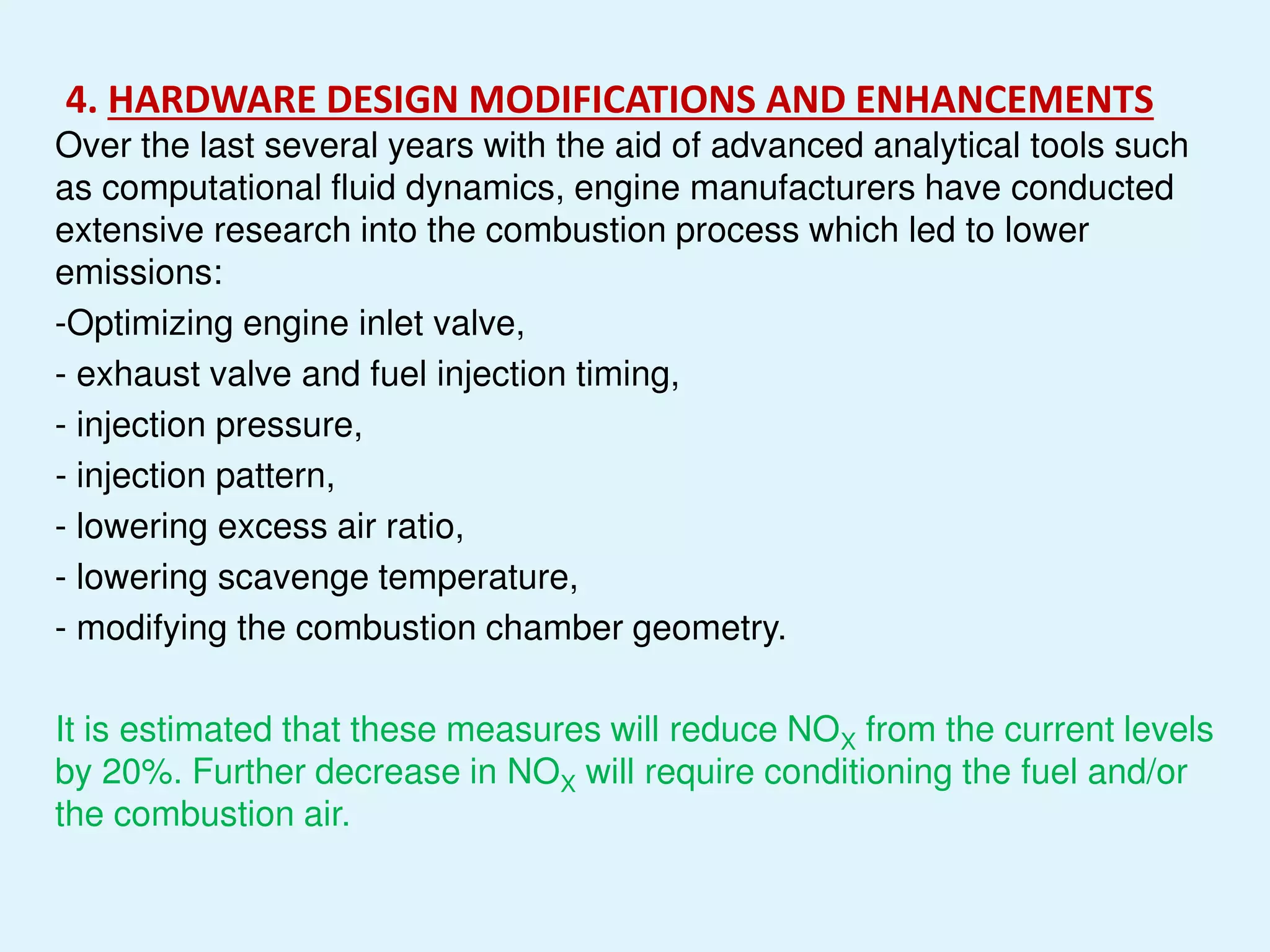 Marine Diesel Engine Exhaust Gas Emissions Control Technologies | PDF