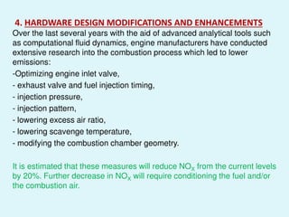 Marine Diesel Engine Exhaust Gas Emissions Control Technologies | PDF