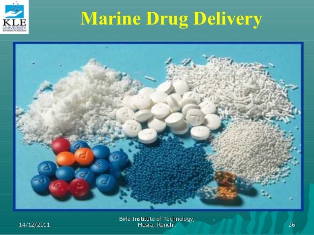 Marine drug development and delivery Marine drug development and delivery