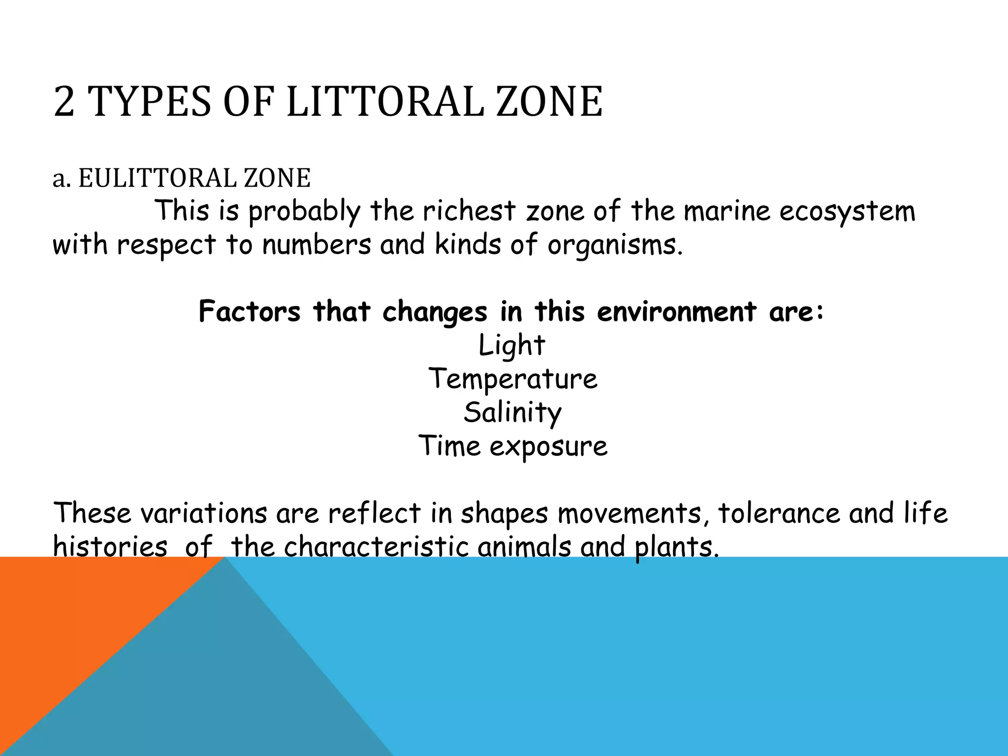 Marine ecology | PPTX