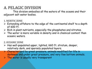 Marine ecology | PPTX