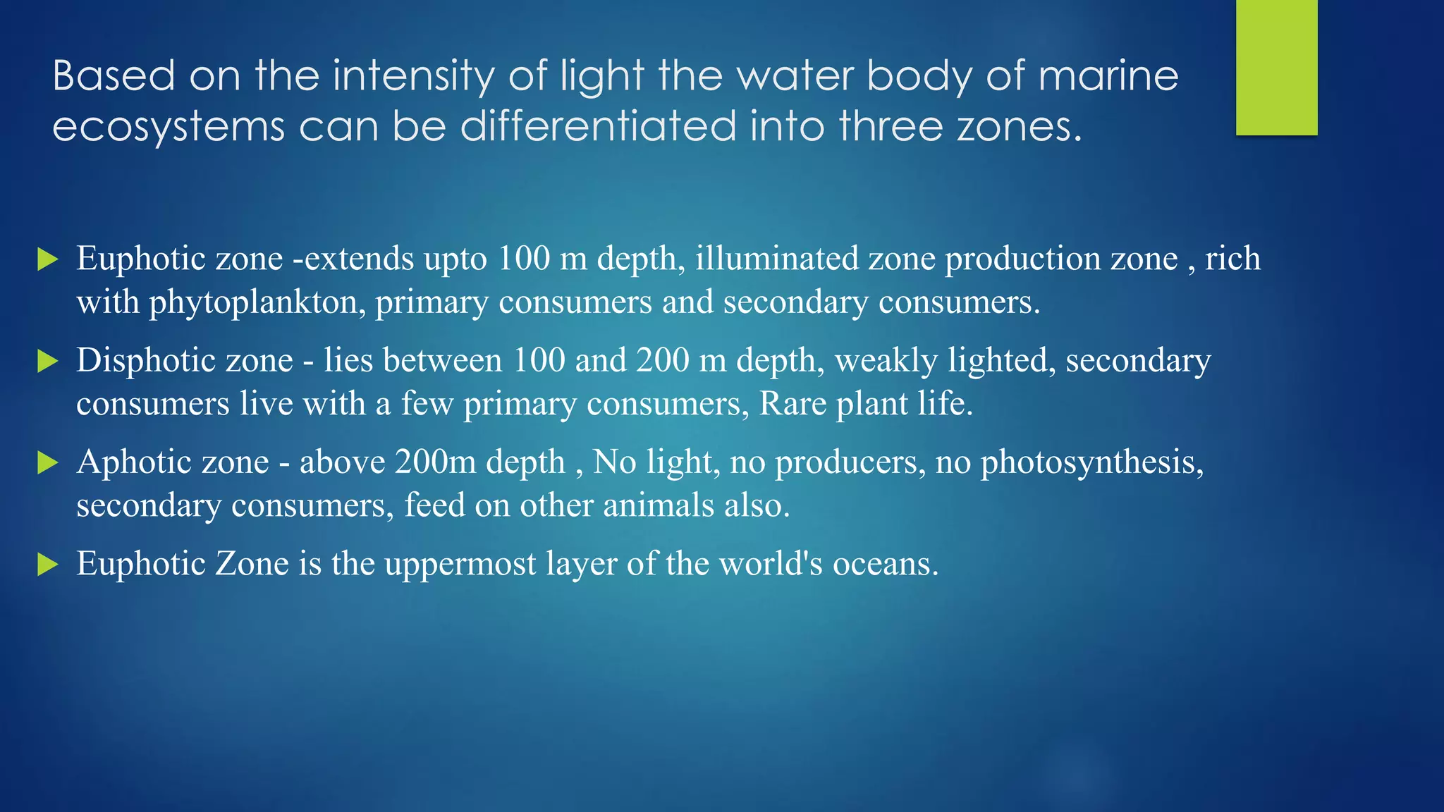 Marine ecosystem | PDF