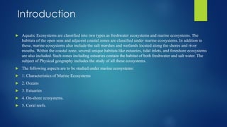 Marine ecosystem | PDF