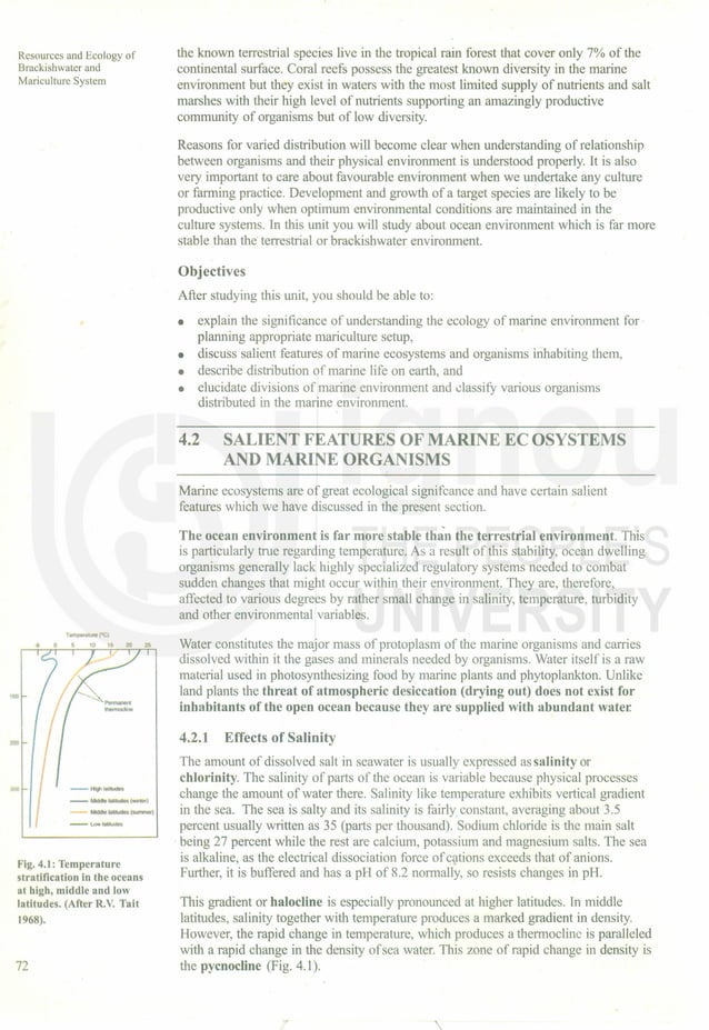 Marine Ecosystem detailed explaination geo | PDF