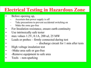 Marine electrical hazard and zone | PDF