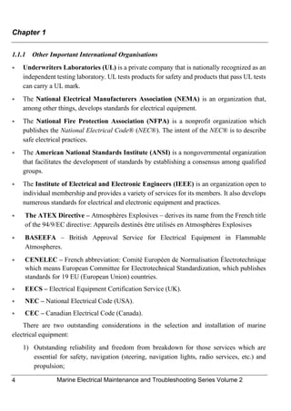Marine electrical maintenance and troubleshooting - engine room ...