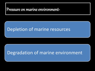 Marine environment & agenda 21 | PPTX
