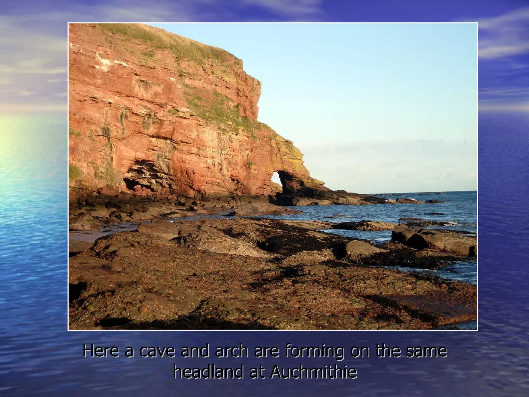 Marine Erosion Process And Erosional Landforms | PPT