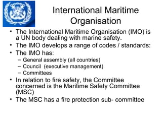 Marine fire safety | PPT