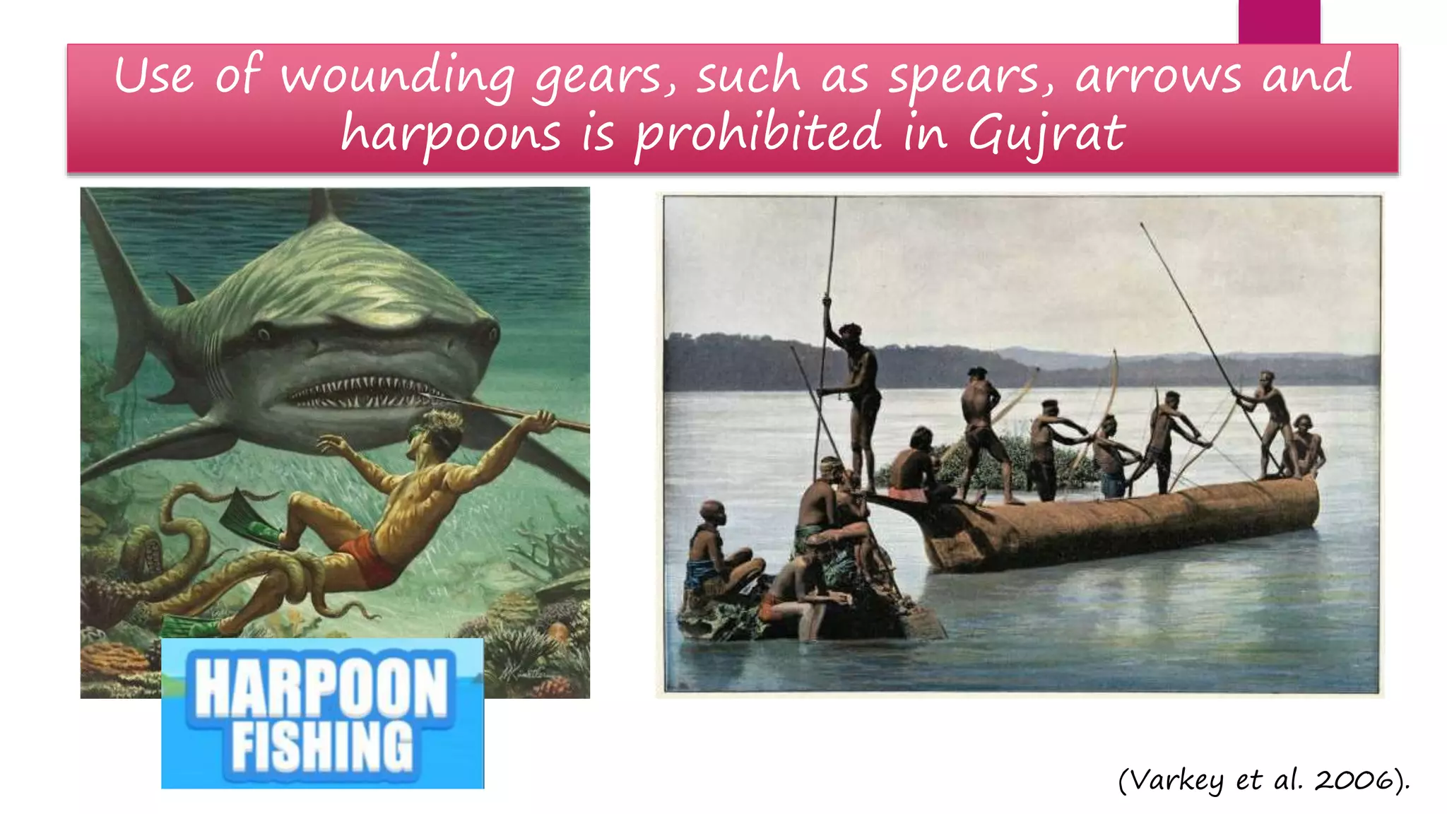 Marine fisheries regulation act (mfra), and its amendments of gujrat ...