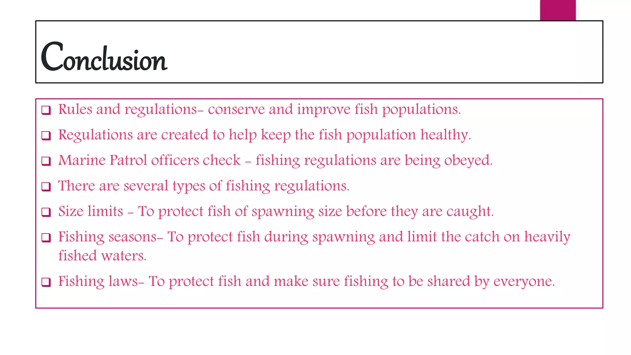 Marine fisheries regulation act (mfra), and its amendments of gujrat ...