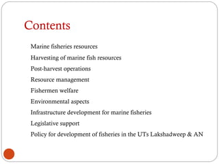 Marine fishing policy | PPT