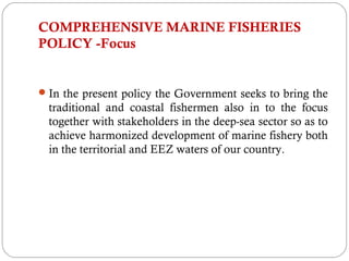 Marine fishing policy | PPT