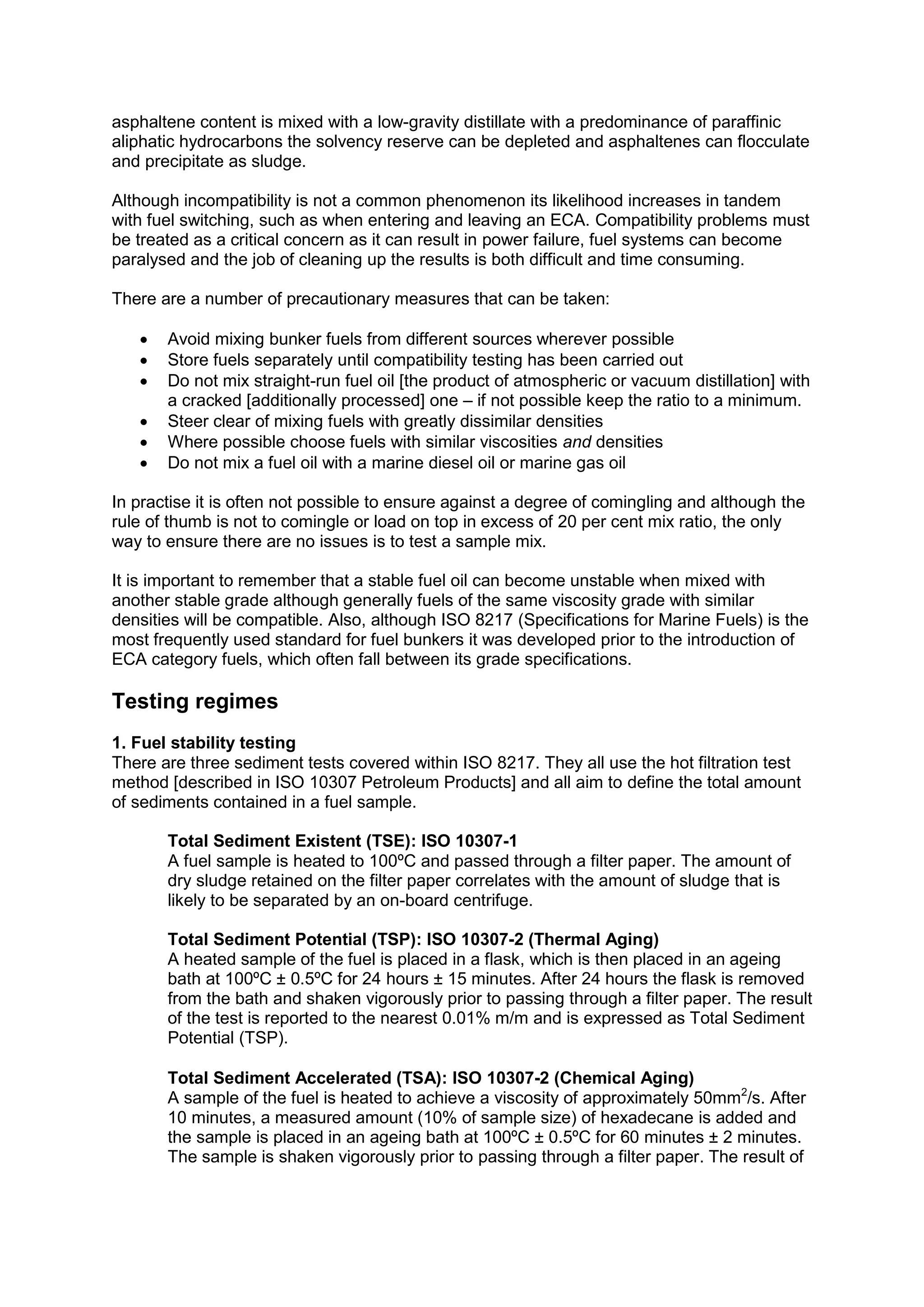 marine fuel stability and compatibility (1).pdf | Chemistry | Science