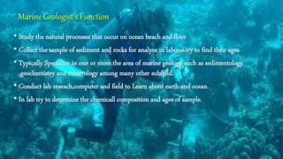 Marine geology | PPTX