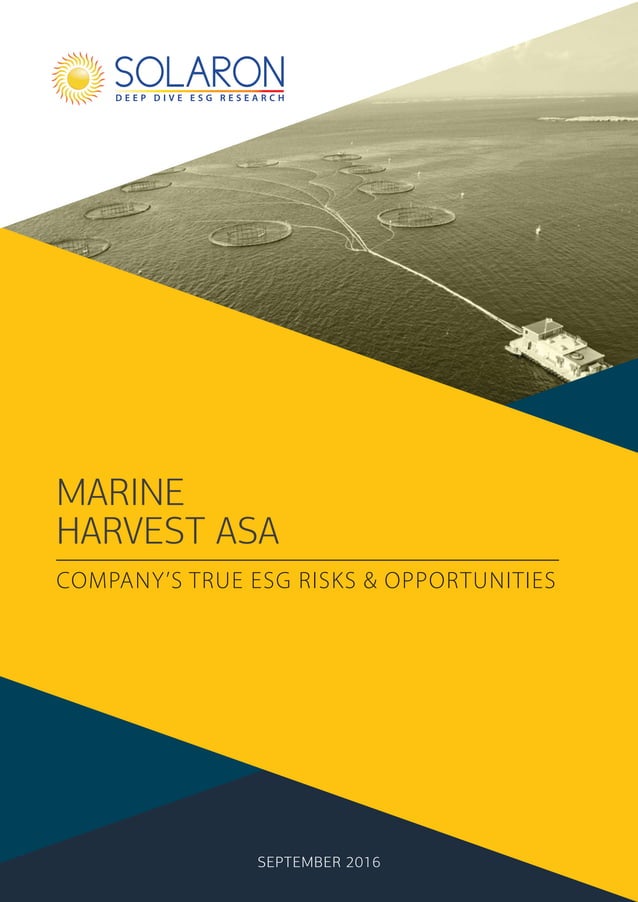 Marine Harvest screening | PDF