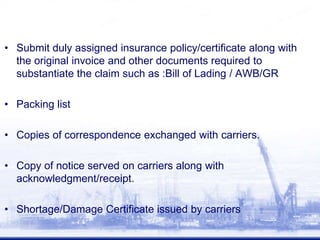 Marine insurance | PPT