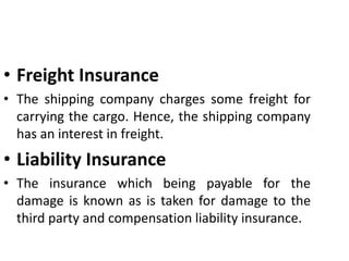 Marine insurance | PPT