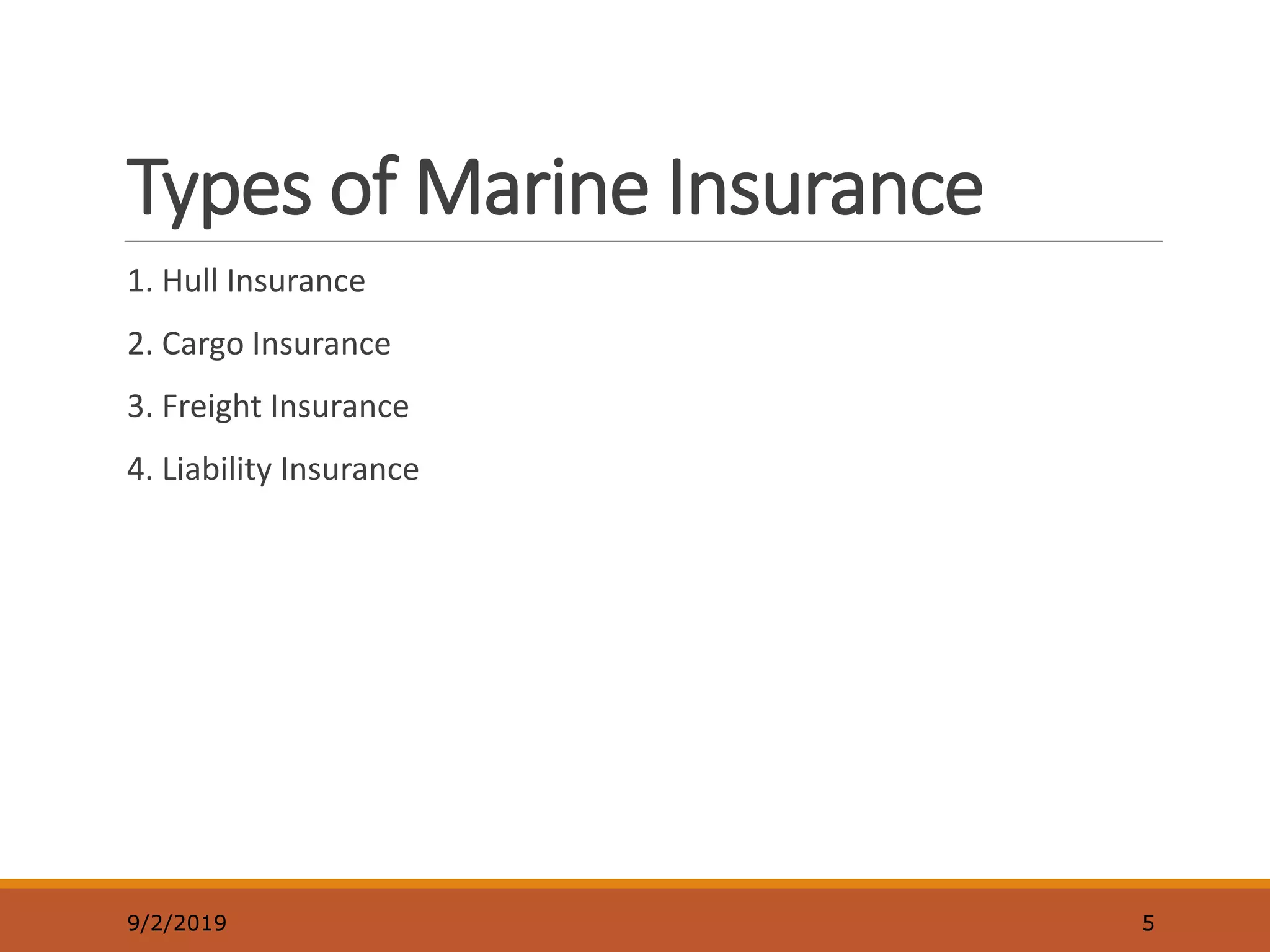 Marine insurance | PPTX